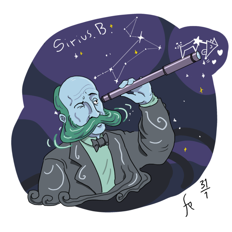 Descoberta da Anã Branca Sirius B - Filósofo Psicodélico